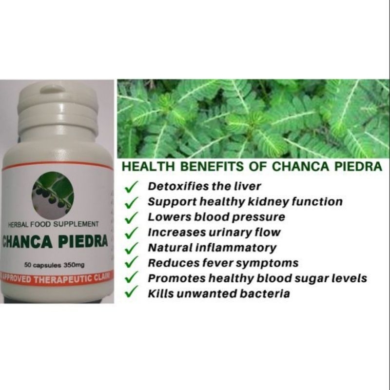 Chanca Piedra 50 capsules Kidney stone breaker | Shopee Philippines