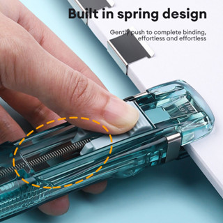 Deli Creative Stapler Paper Clip Binder Clip Book Paper Push Clip ...