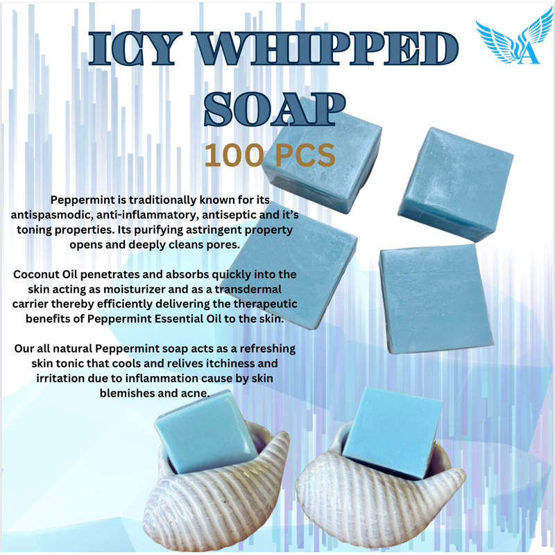 Icy Whipped Soap 100pcs 70g COD AVAILABLE | Shopee Philippines