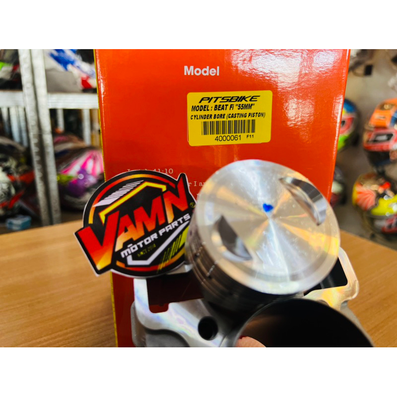 Pitsbike Cylinder Block Bore kit Beat fi fuel injection type 50mm std ...