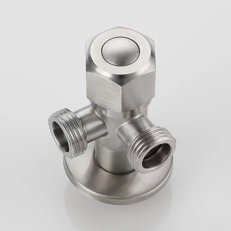 【FOJO】304 Stainless Steel Two Way Angle Valve 1/2" Angle Valve with ...