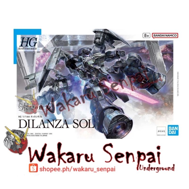 1/144 HG Dilanza Sol (Mobile Suit Gundam: The Witch from Mercury ...