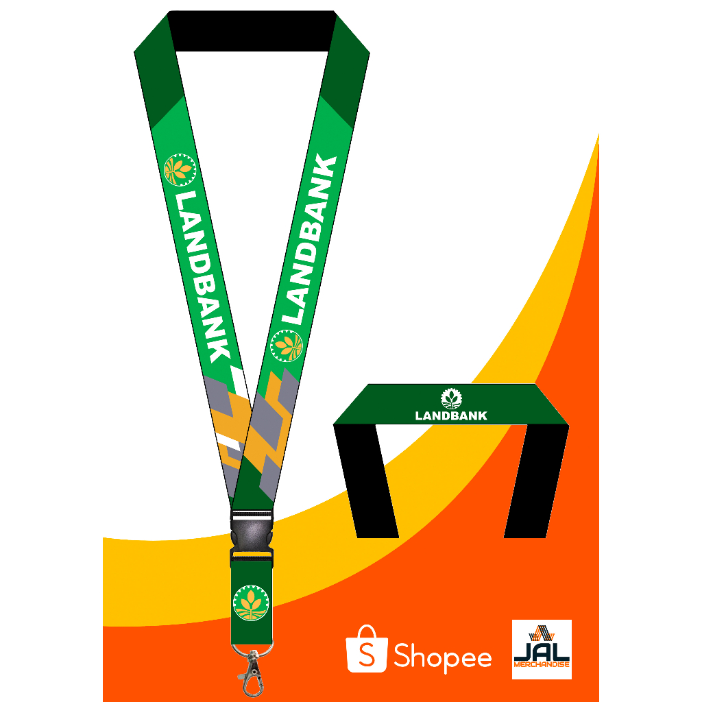 Landbank ID Lace / ID Lanyard Design / ID Sling | Shopee Philippines