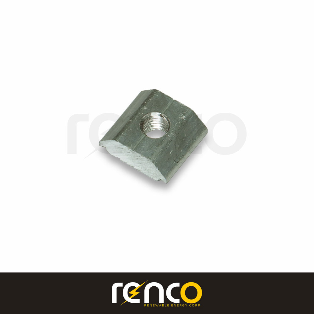 NUT ONLY of End Clamp | Mid Clamp | T-Foot Solar Panel Mounting ...