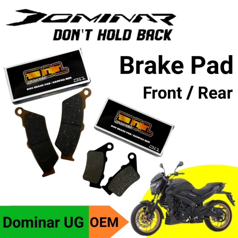 DOMINAR 400 KAWASAKI BRAKE PAD CERAMIC | Shopee Philippines