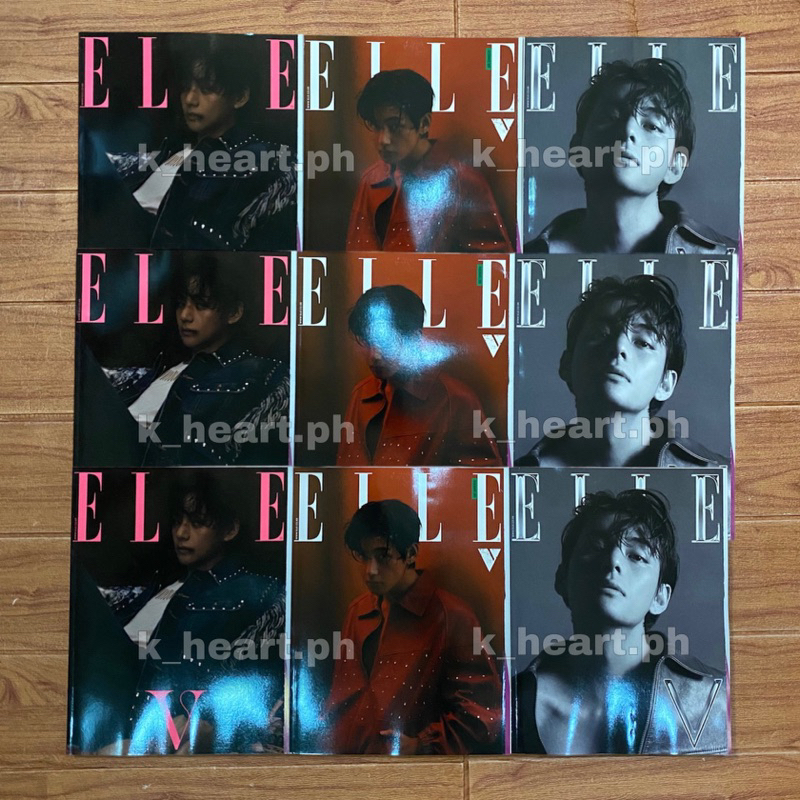 [ON HAND] ELLE x BTS V TAEHYUNG April 2023 | Shopee Philippines