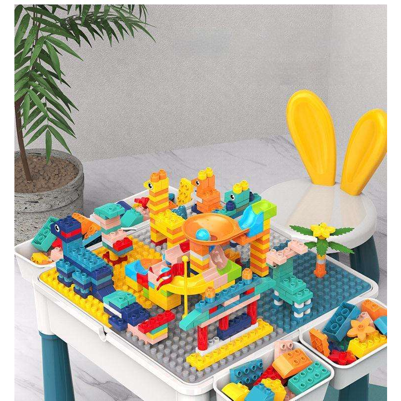 Large Size Kids Table Building Blocks Compatible Lego Block for Kid ...