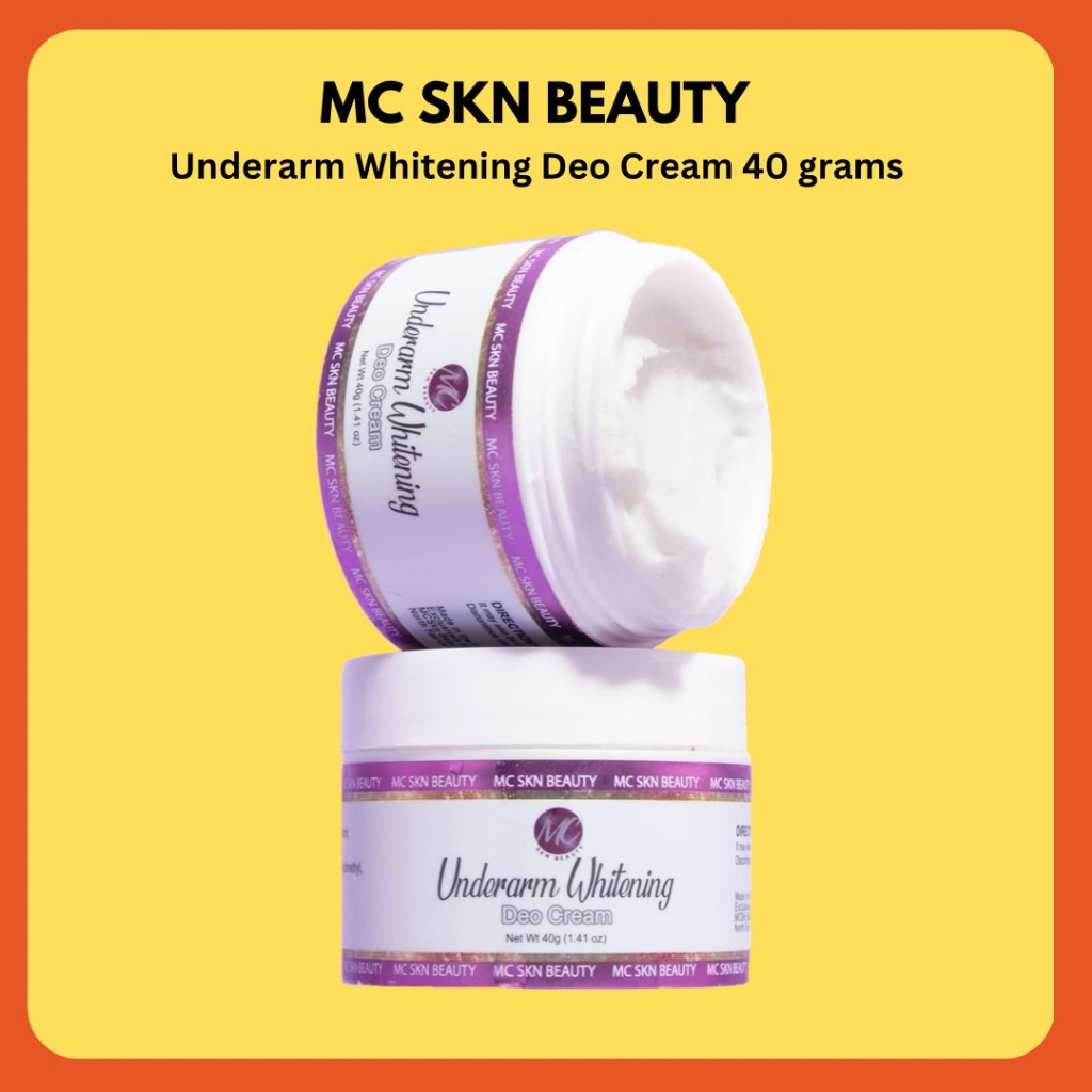 𝐎𝐑𝐈𝐆𝐈𝐍𝐀𝐋 MC Underarm Whitening Deo Cream 40 grams *ORIGINAL & EFFECTIVE ...