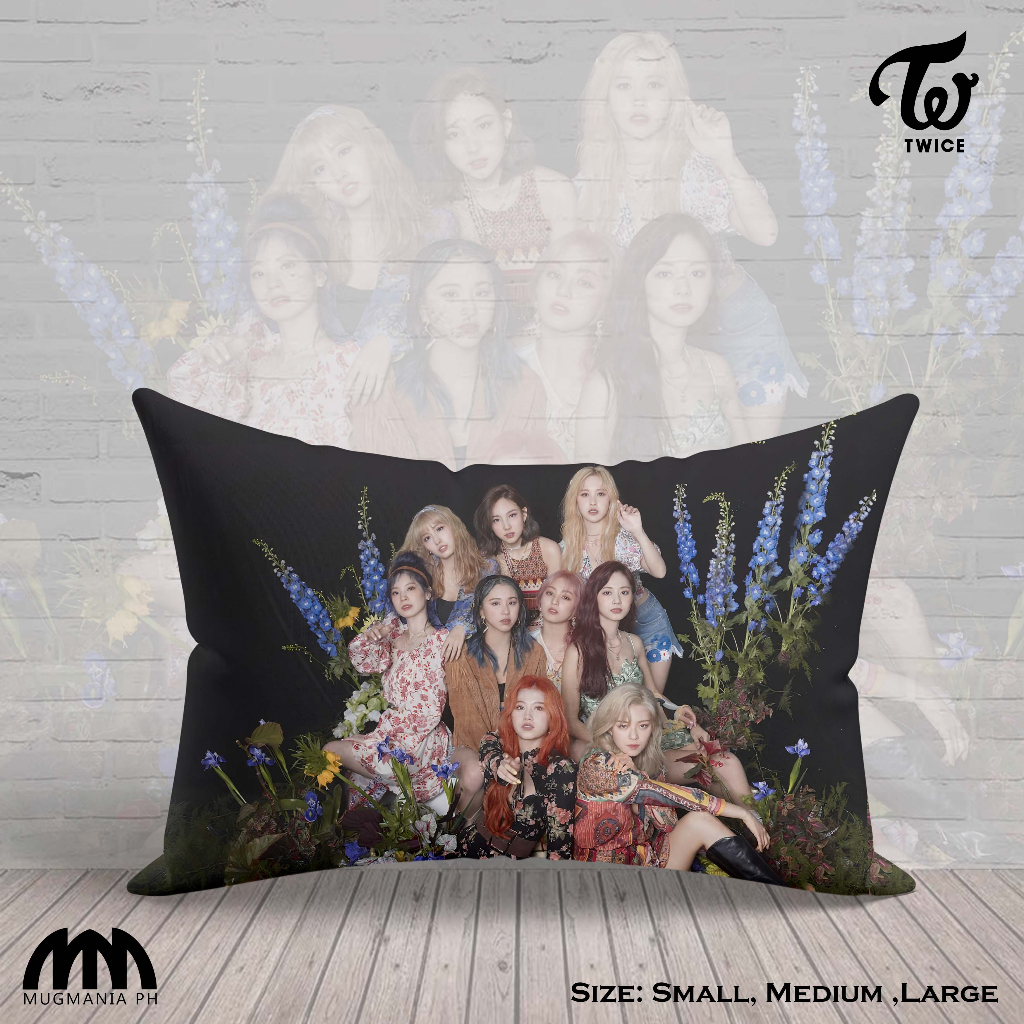 Twice Merch - Small, Medium, Large Pillows - (Available in 3 sizes ...