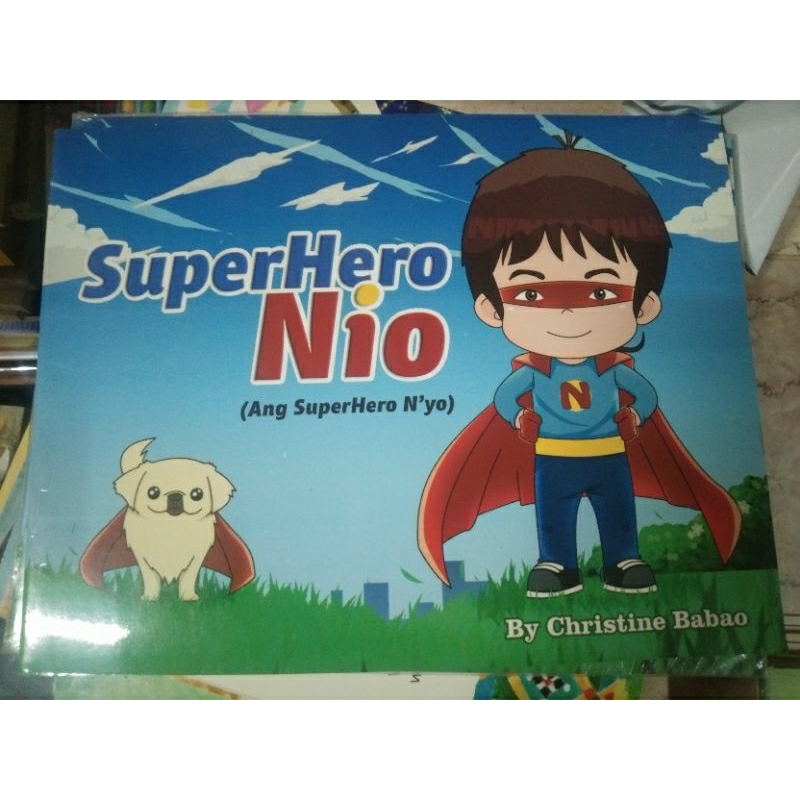 SUPERHERO NIO (ANG SUPER HERO NYO) | Shopee Philippines