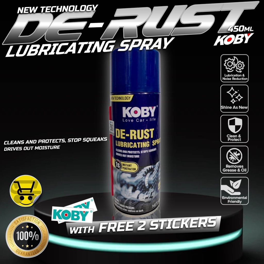 Original 100% Authentic Koby De Rust Lubricating Spray Aand Penetrating ...