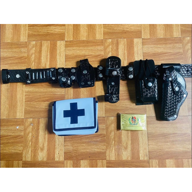 Sekyu Leather Belt Set | Shopee Philippines