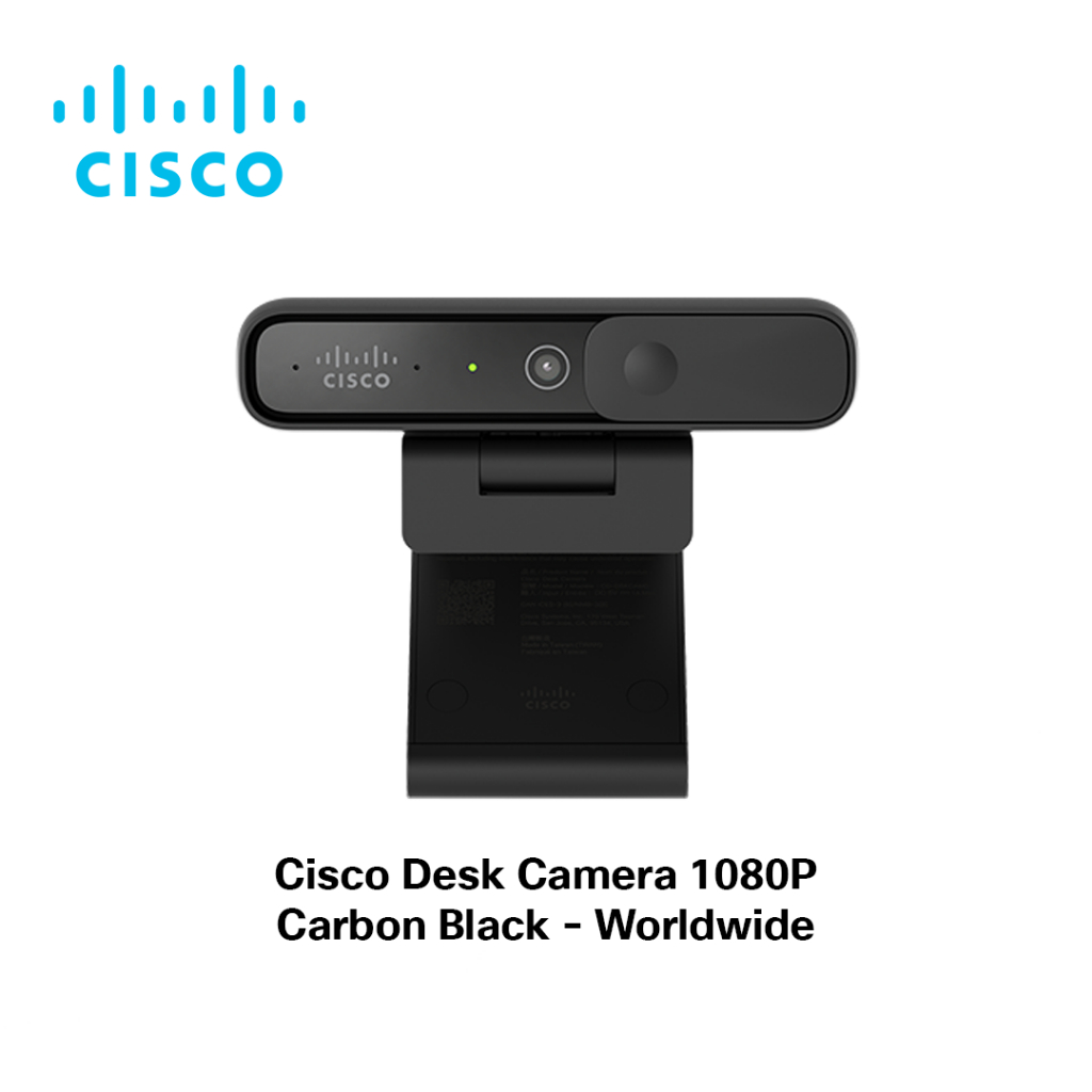 CISCO DESK CAMERA 1080P - CARBON BLACK - WORLDWIDE | Webcam | Web ...