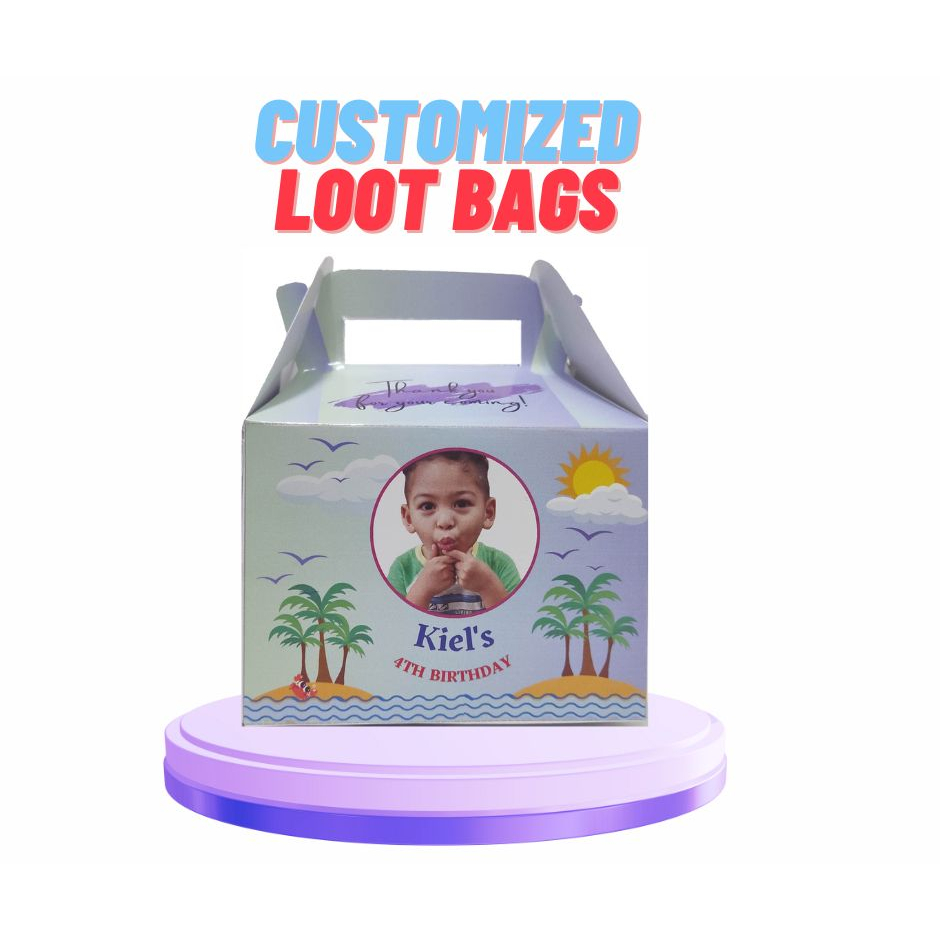 Personalized / Customized LootBag Lootbox Party Giveaway for Any ...