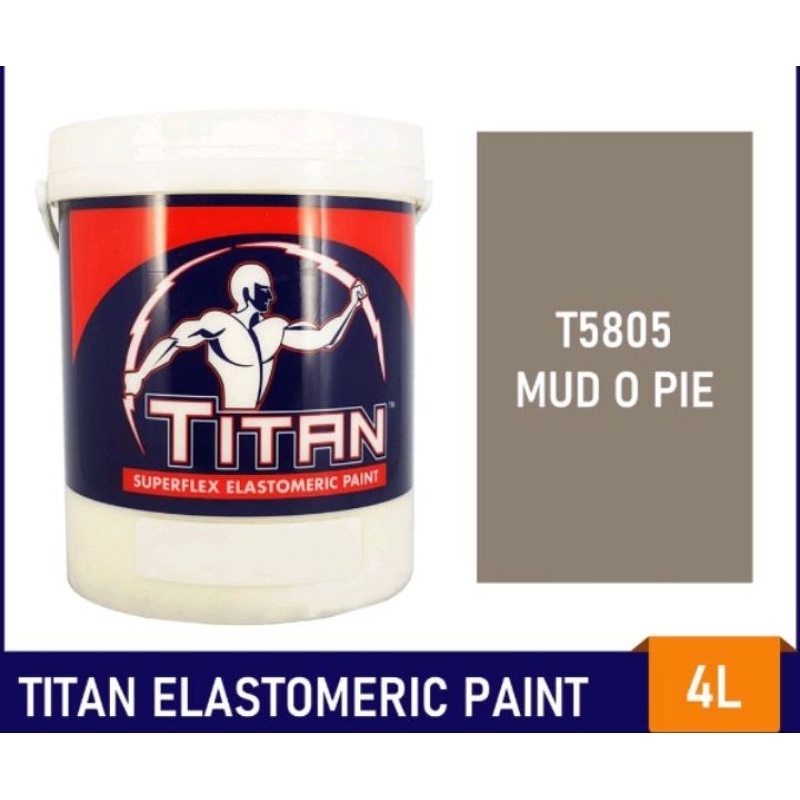 TITAN ELASTOMERIC PAINT PINTURANG WALANG AMOY WATERBASED PANGCEMENTO ...