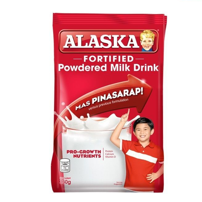 Alaska Powdered Milk Plain 300g | Shopee Philippines