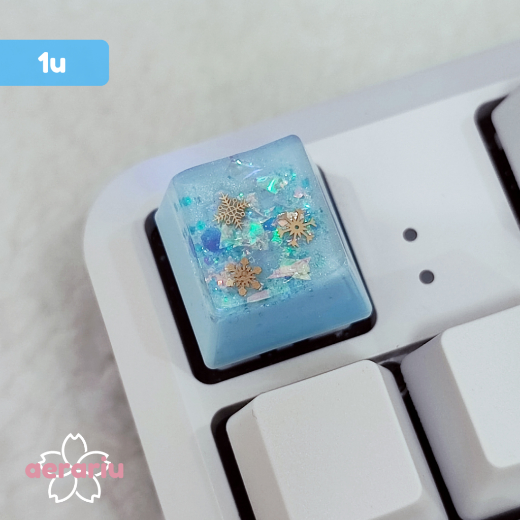 GENSHIN IMPACT - Eula Theme Keycaps for Mechanical Keyboard - MX ...