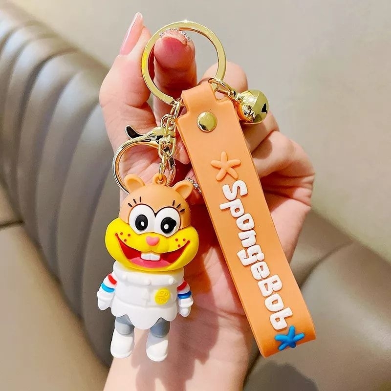 Spongebob Squarepants Character Keychain Mr. Krabs Gary Patrick ...