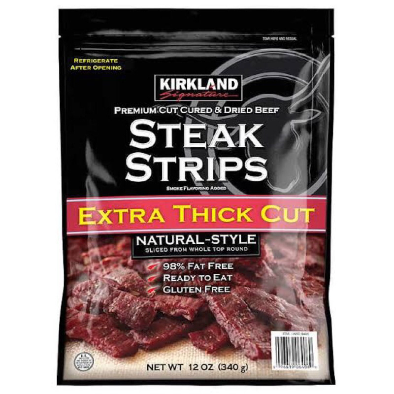Kirkland Signiture Steak Strips 340g | Shopee Philippines