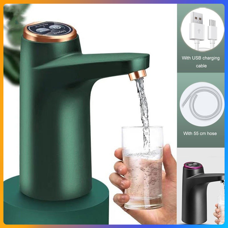 HL Electric Water Pump Usb Intelligent quantitative Charging Touch Control Automatic Water ...