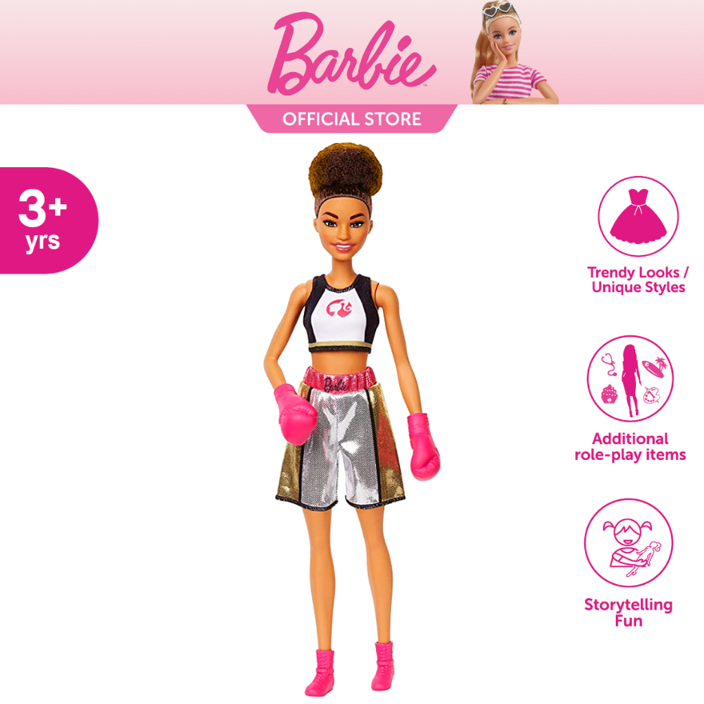 Barbie Core Career Doll - Boxer Doll | Shopee Philippines