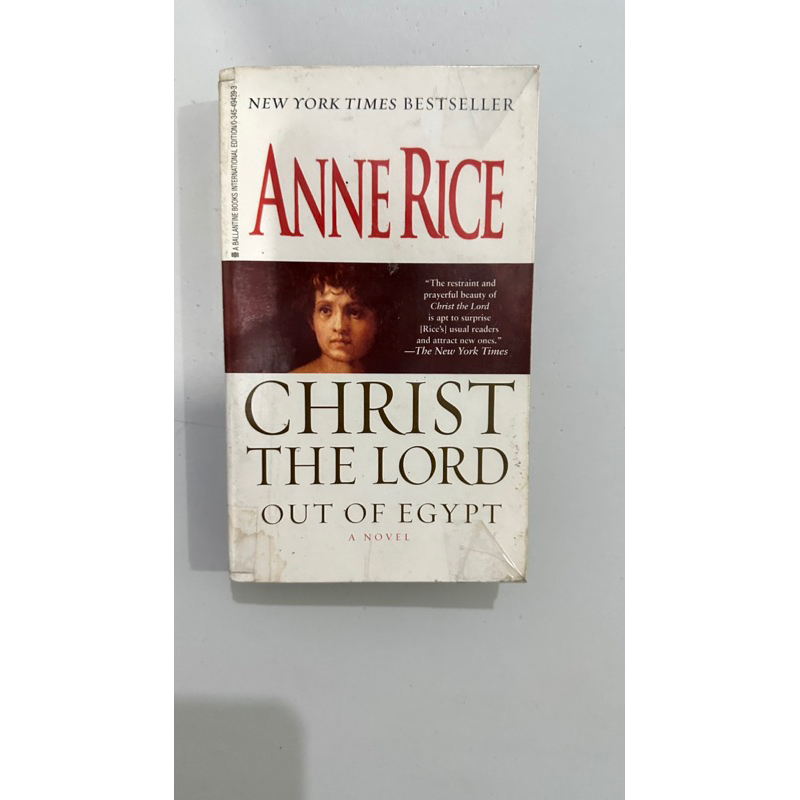 Christ the Lord Out of Egypt by Anne Rice | Shopee Philippines
