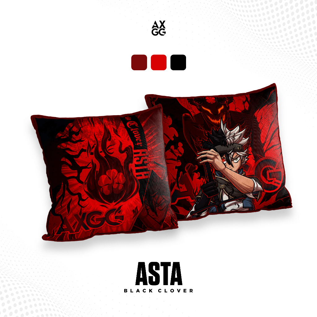 AXGG Pillows - Black Clover Anime Throw Pillow | Shopee Philippines