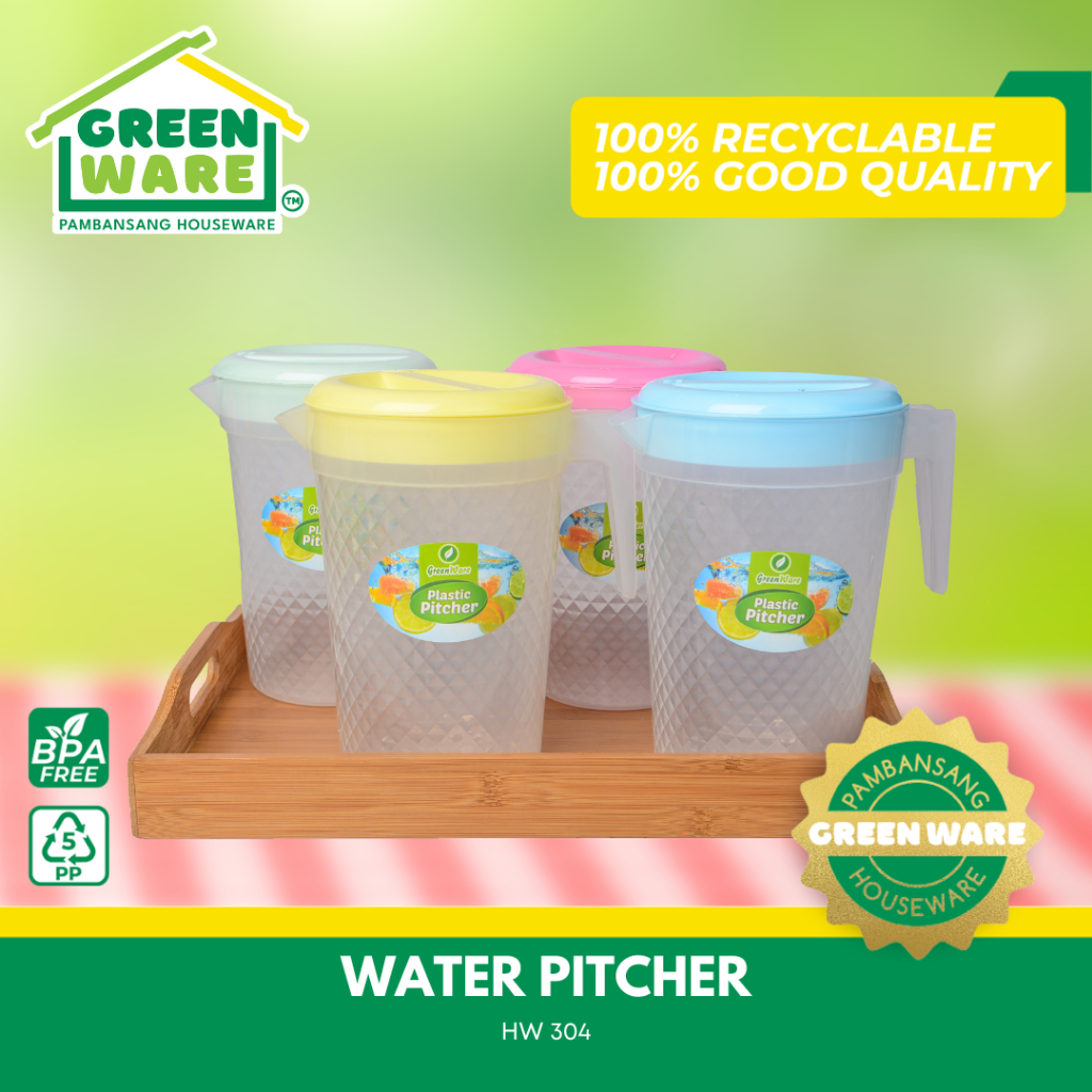 Greenware Big Huge Large Jumbo Giant Pitchers Pitcher Family Water ...