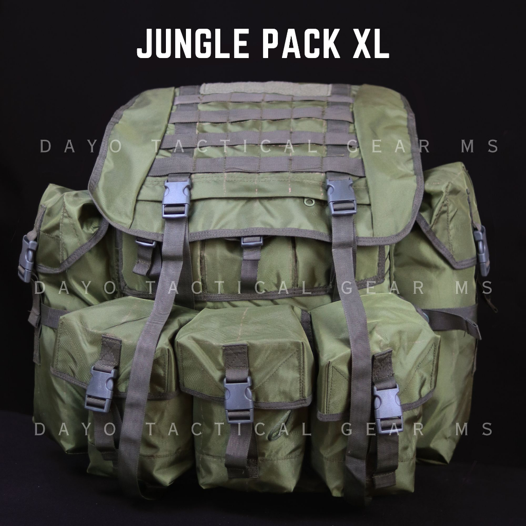 DAYO Jungle Pack Complete Sizes & Designs with Regular/Quick Release ...
