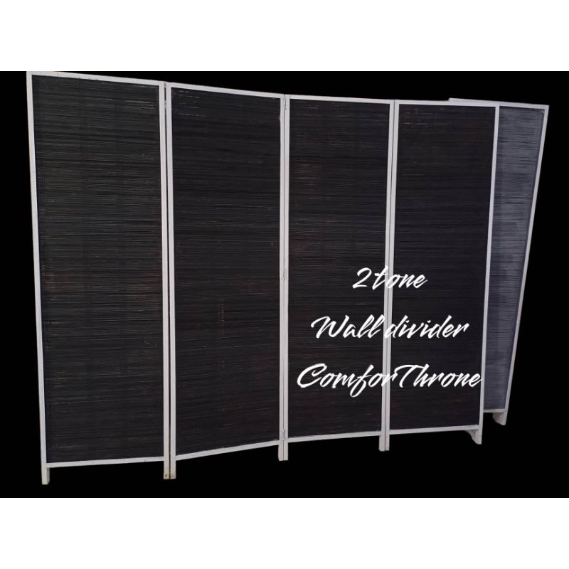 DIVIDER MOVEABLE with WHEELS/ROOM SHADES/PARTITION BIG/4PANELS 6FT H ...