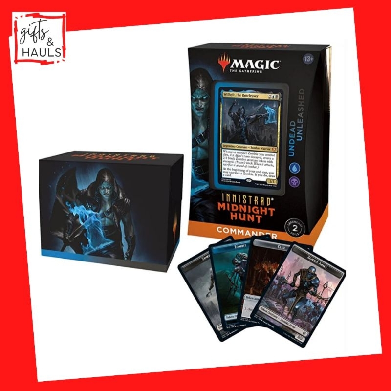 Magic: The Gathering Innistrad: Midnight Hunt Commander Deck MTG ...