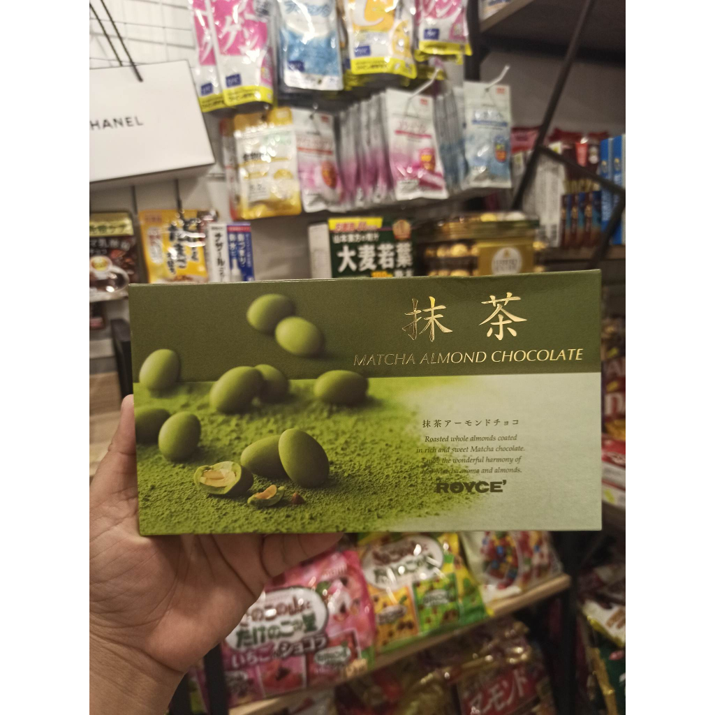 ROYCEMATCHA ALMOND CHOCOLATE | Shopee Philippines