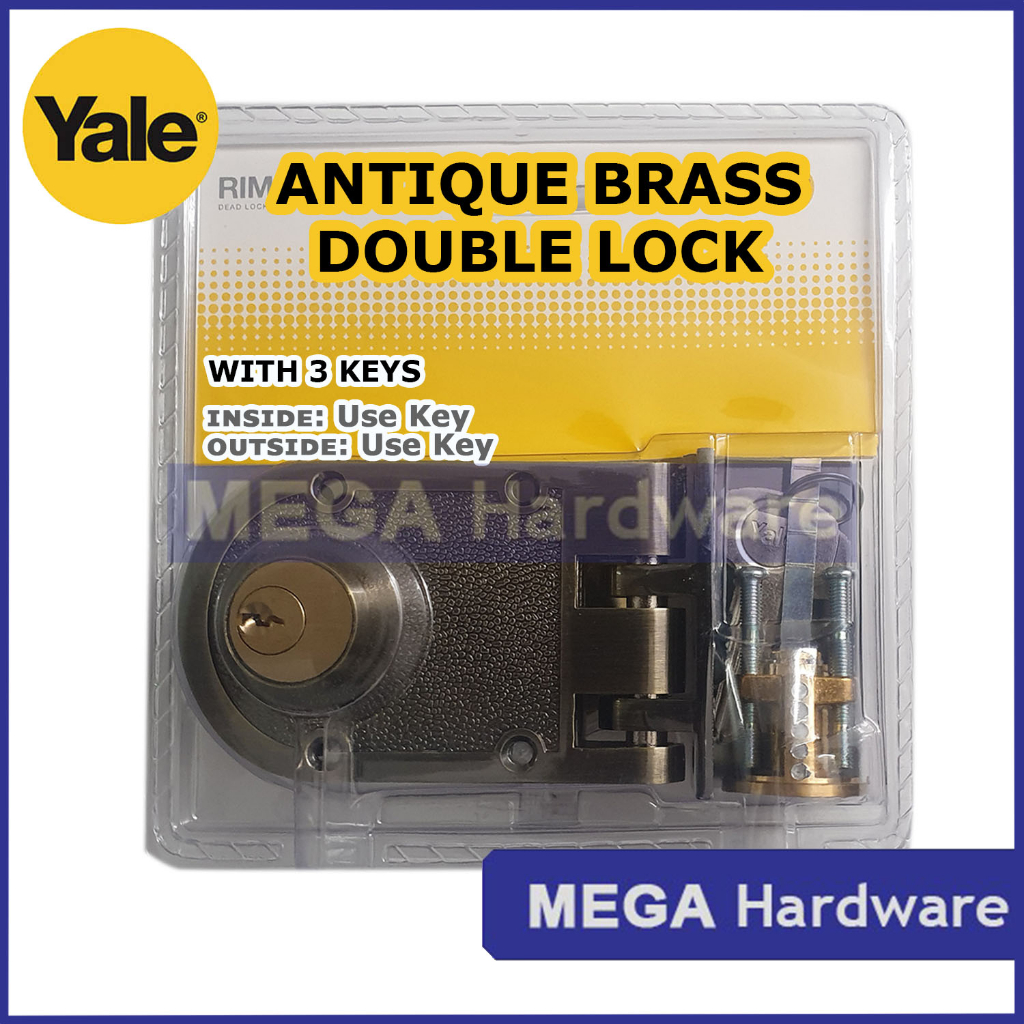 MAXILOCK Sliding Door Lock / Rim Lock - Single or Double (deadlock ...