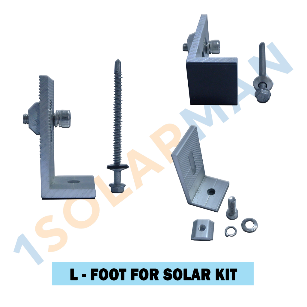 L - FOOT FOR SOLAR KIT 35mm | Shopee Philippines