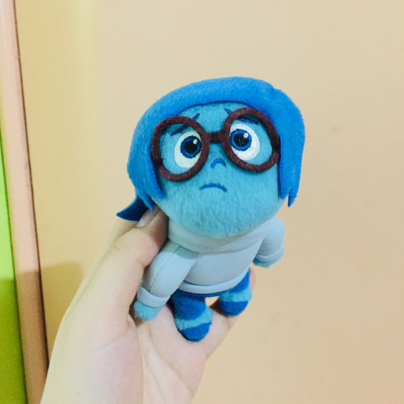 Disney Sega Inside Out Sadness plush charm | Shopee Philippines