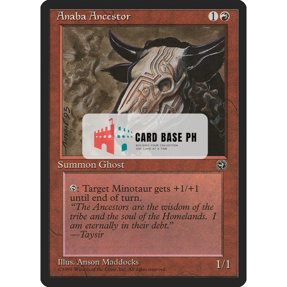 Anaba Ancestor - Magic the Gathering Trading Card | Shopee Philippines