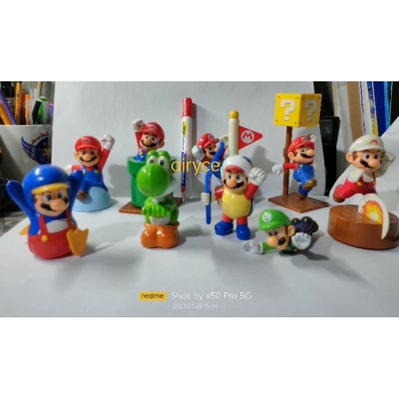 McDonald's Super Mario Figures SET of 9 | Shopee Philippines