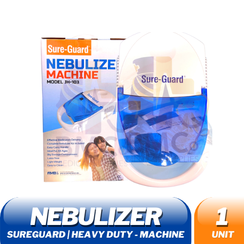 Sureguard Nebulizer Machine (Heavy Duty) | Complete Set | Big Storage ...