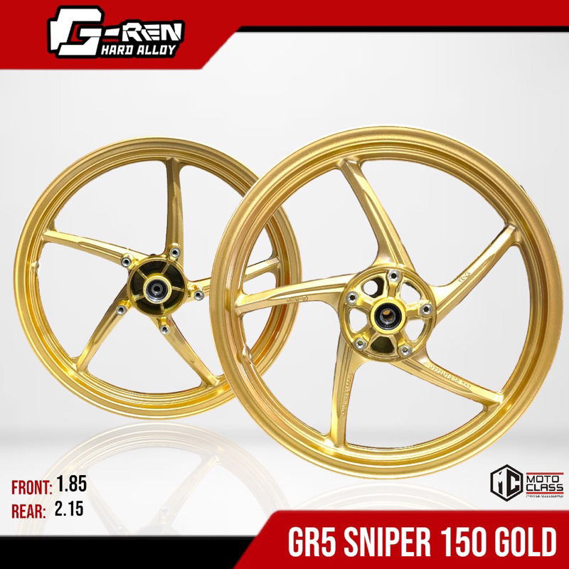 G-ren MAGS SNIPER 150 GR5 (1.60x1.85) | Shopee Philippines