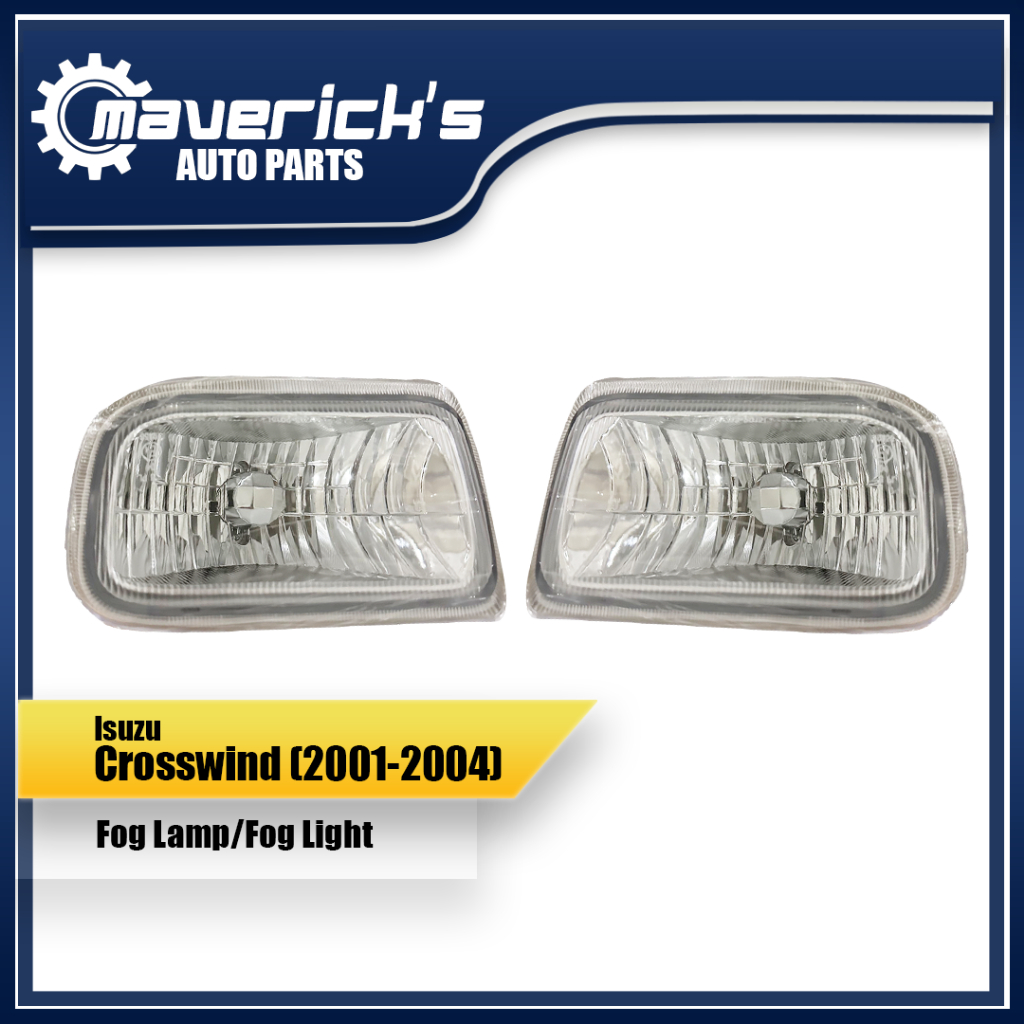 Isuzu Crosswind (2001-2004) Fog Lamp/Fog Light | Shopee Philippines