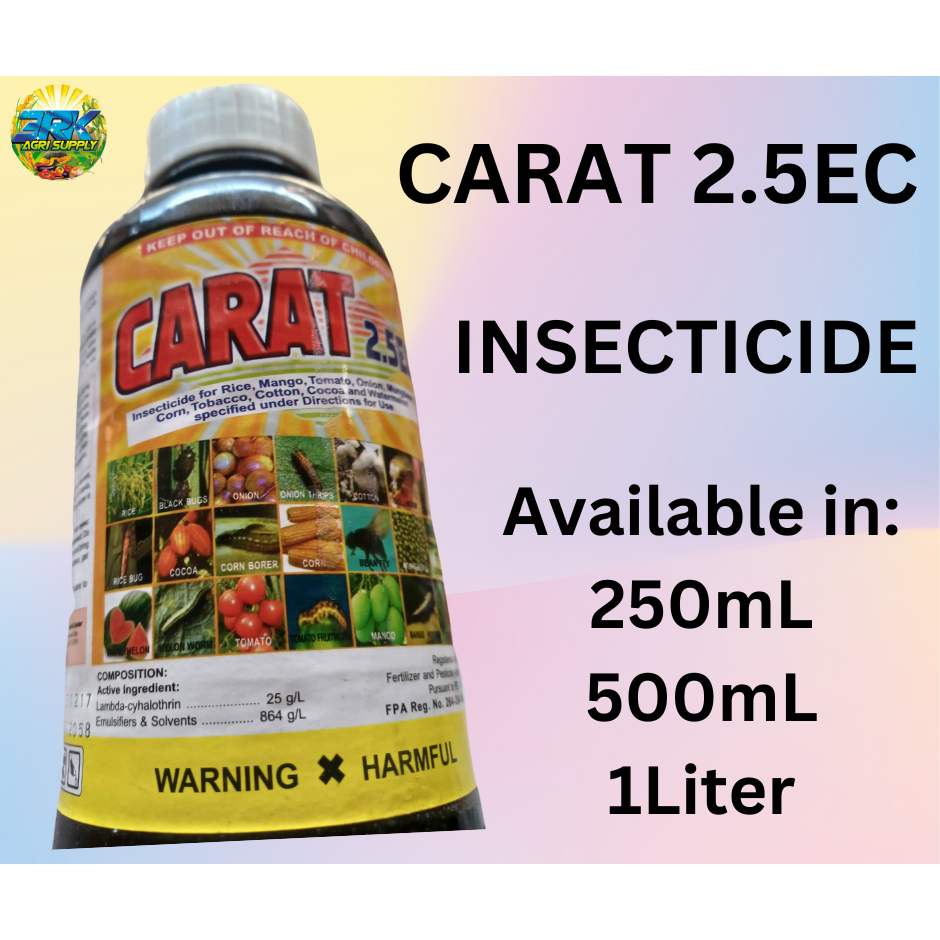 Carat 2.5 EC by Top Agro same as Karate | Shopee Philippines