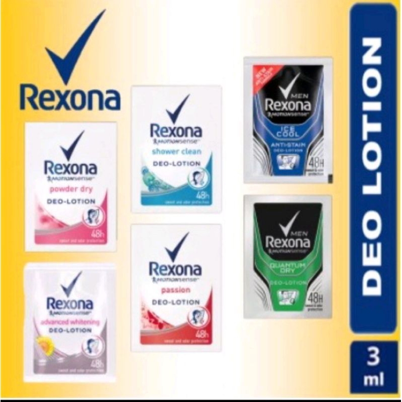 REXONA SACHET 12PCS DEODORANT COD | Shopee Philippines