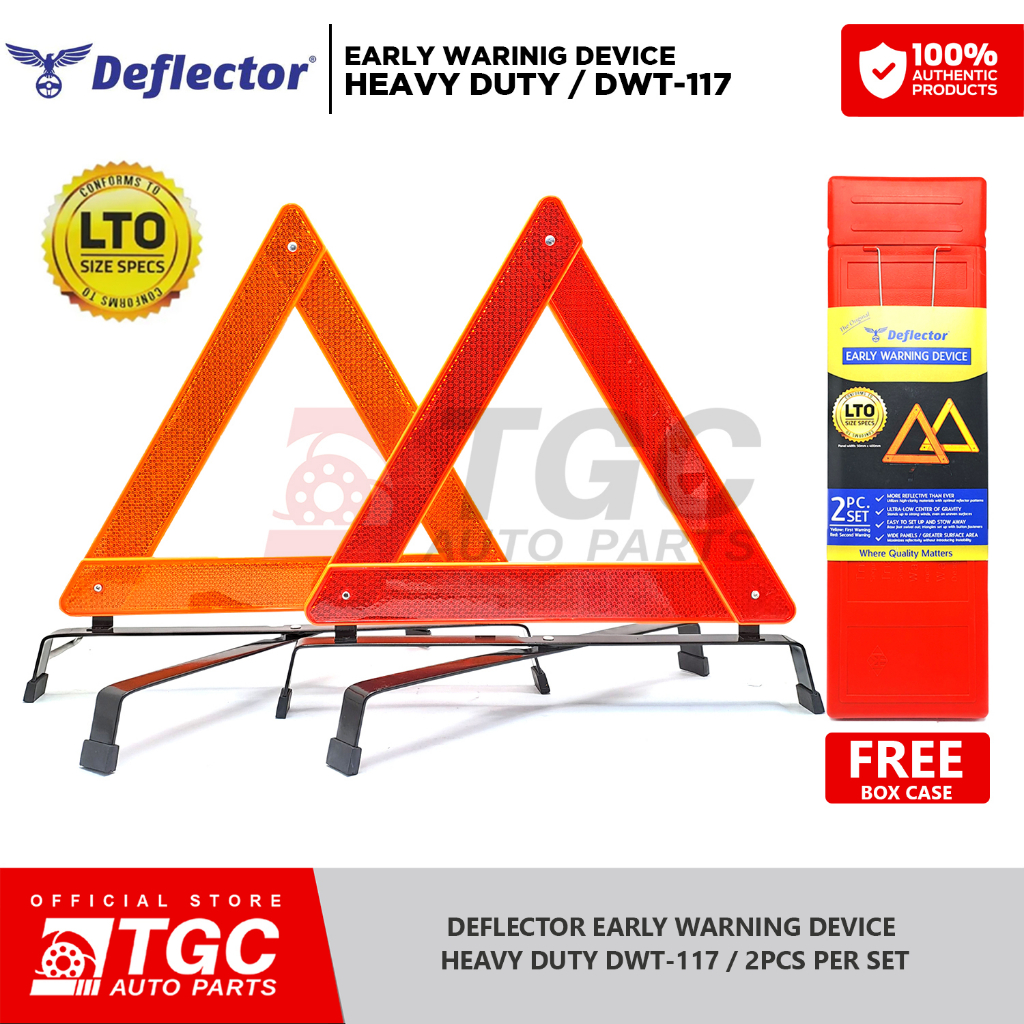Deflector EWD Early Warning Device Heavy Duty / High Quality Red ...