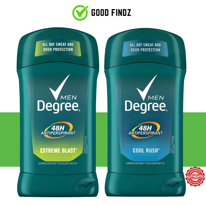 Degree Deodorant 76g Cool Rush / Extreme Blast | Shopee Philippines