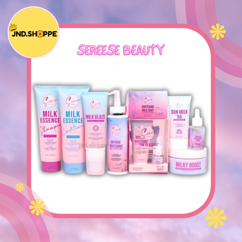 Sereese Beauty Whitening Lotion | Whitening Milk Soap | SunMilk | Milky ...