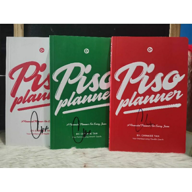 PISO PLANNER only (by chinkee Tan) Color red | Shopee Philippines