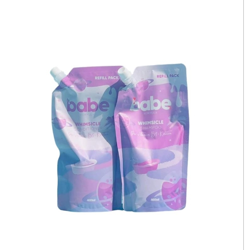 Babe Formula whimsicel Shampoo/Conditioner Refill Pack (400mL) | Shopee ...