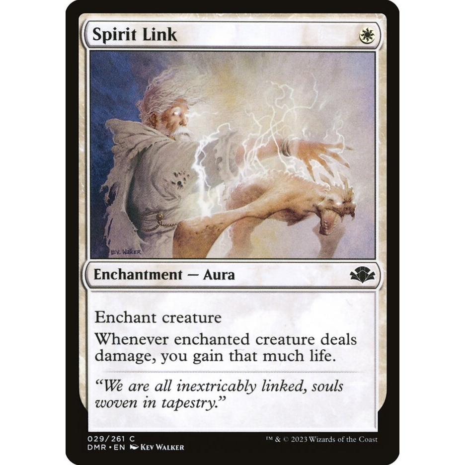 MTG Magic: The Gathering - Spirit Link | Shopee Philippines