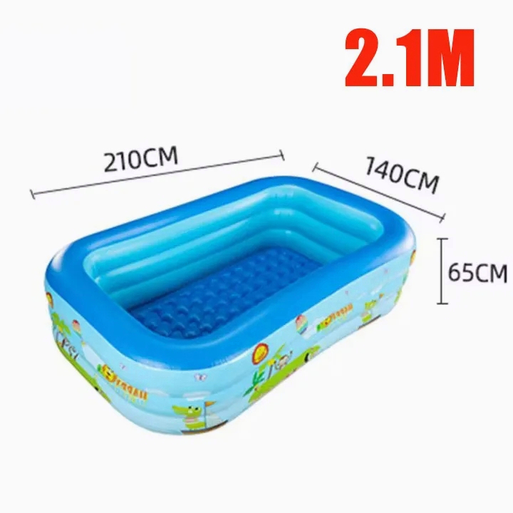 1.2M/1.5M/1.8M/2.1M Three layer thickening inflatable swimming pool for ...
