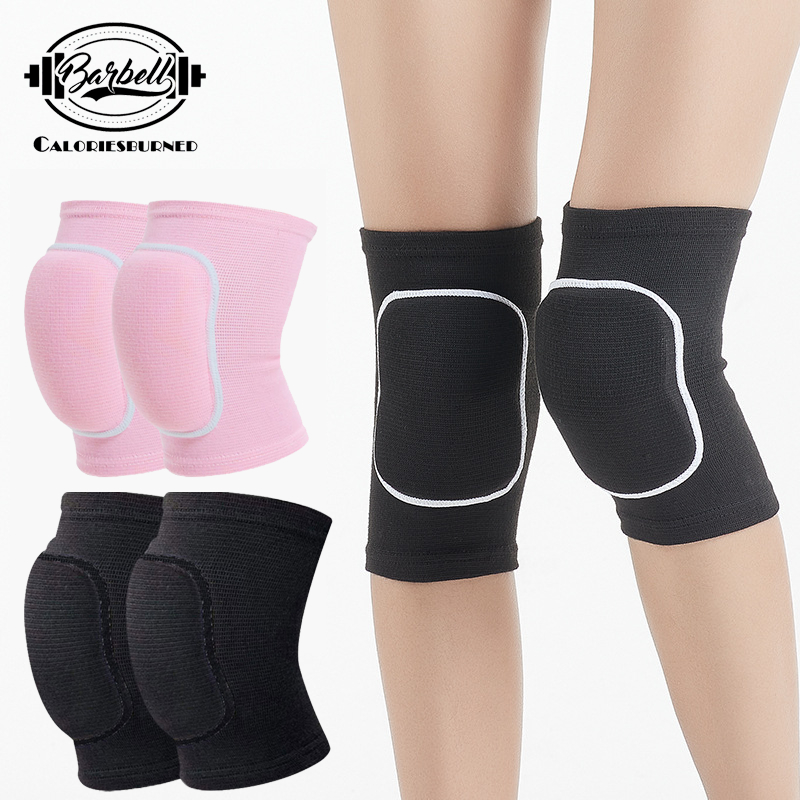 Knee Pads for Dancing Volleyball Yoga Breathable Running Thick Sponge ...